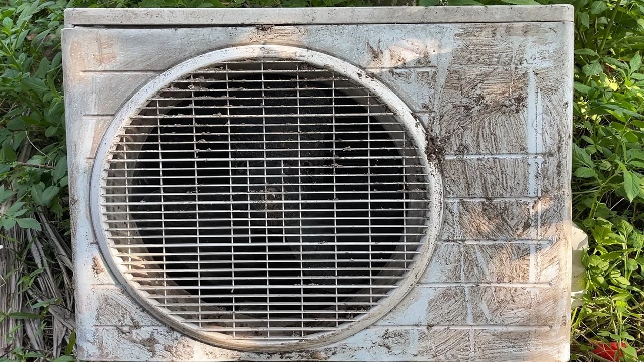 Restoration Of Mini Air Conditioner 12,000 Japan Old // Restoring ...