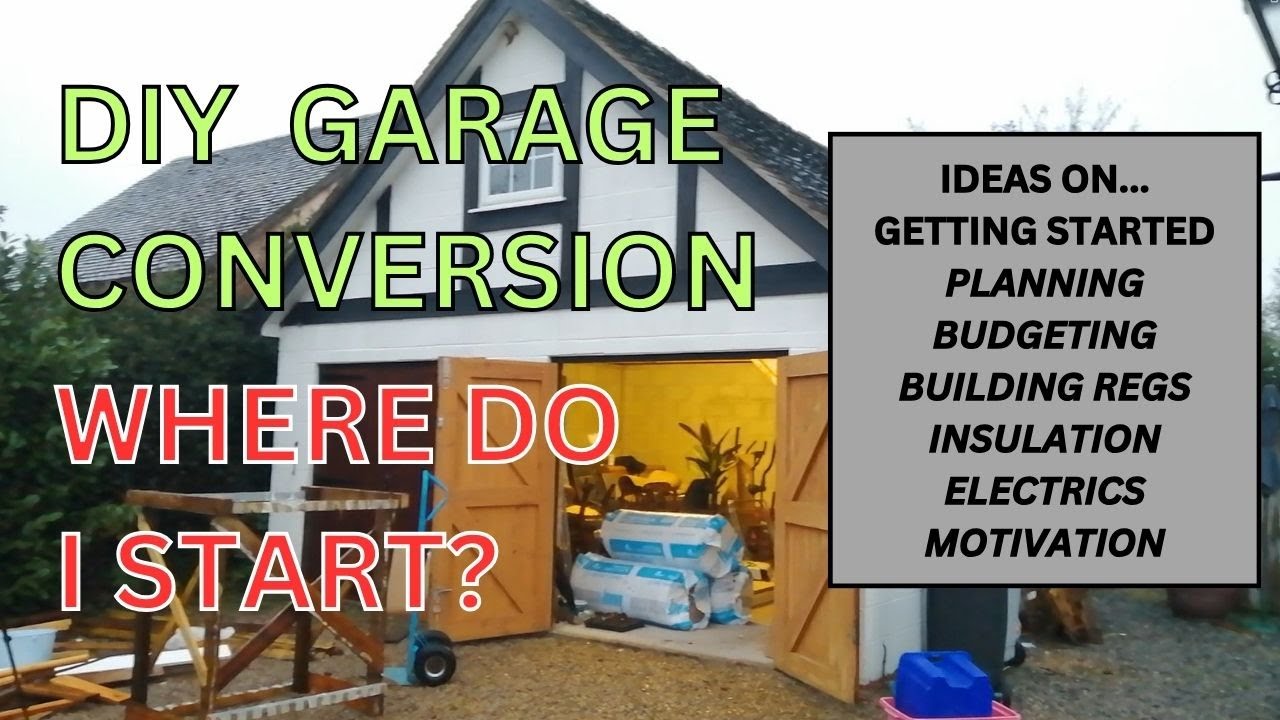 DIY Garage Conversion How to Get Started | Planning Permission | Plans ...