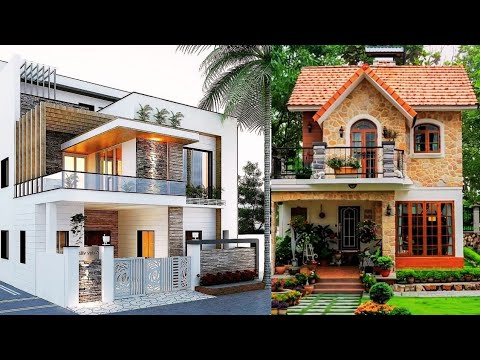 Modern House Front Elevation Design Ideas || Home Front Wall Design| house Exterior Wall Ideas ...